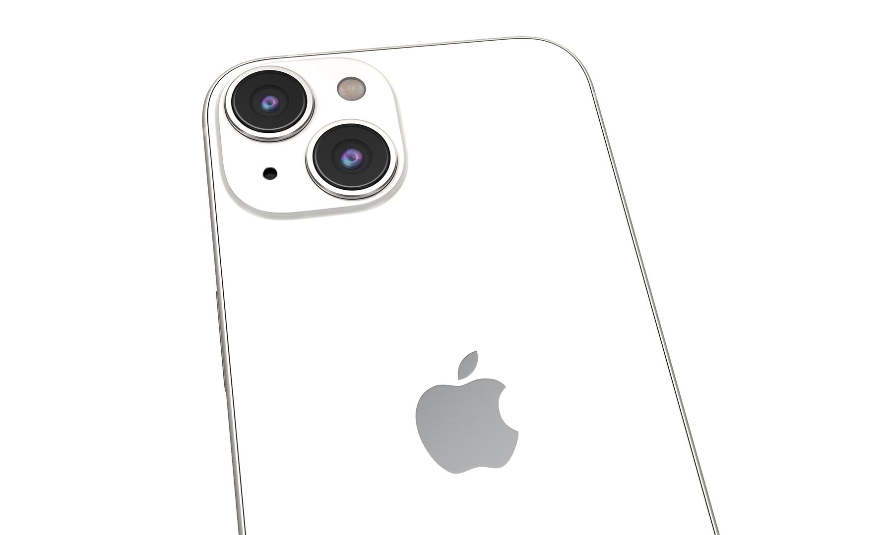 Apple iPhone 14 Plus White 3D model - TurboSquid 1968192