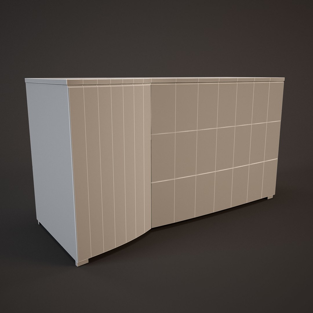 Chest Drawers Saber 3d X