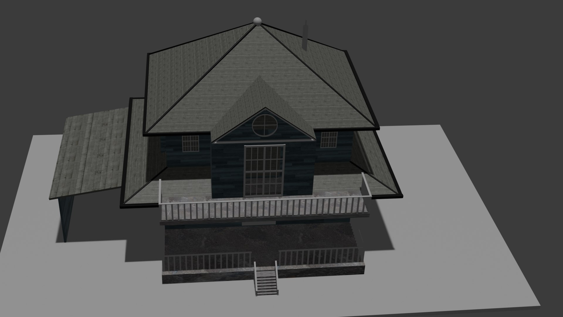 3D Army House Model - TurboSquid 2251912