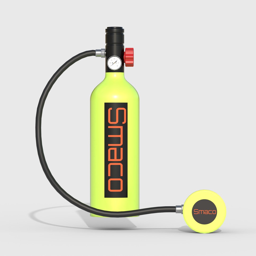 3D Smaco Diving Oxygen Tank - TurboSquid 2115753