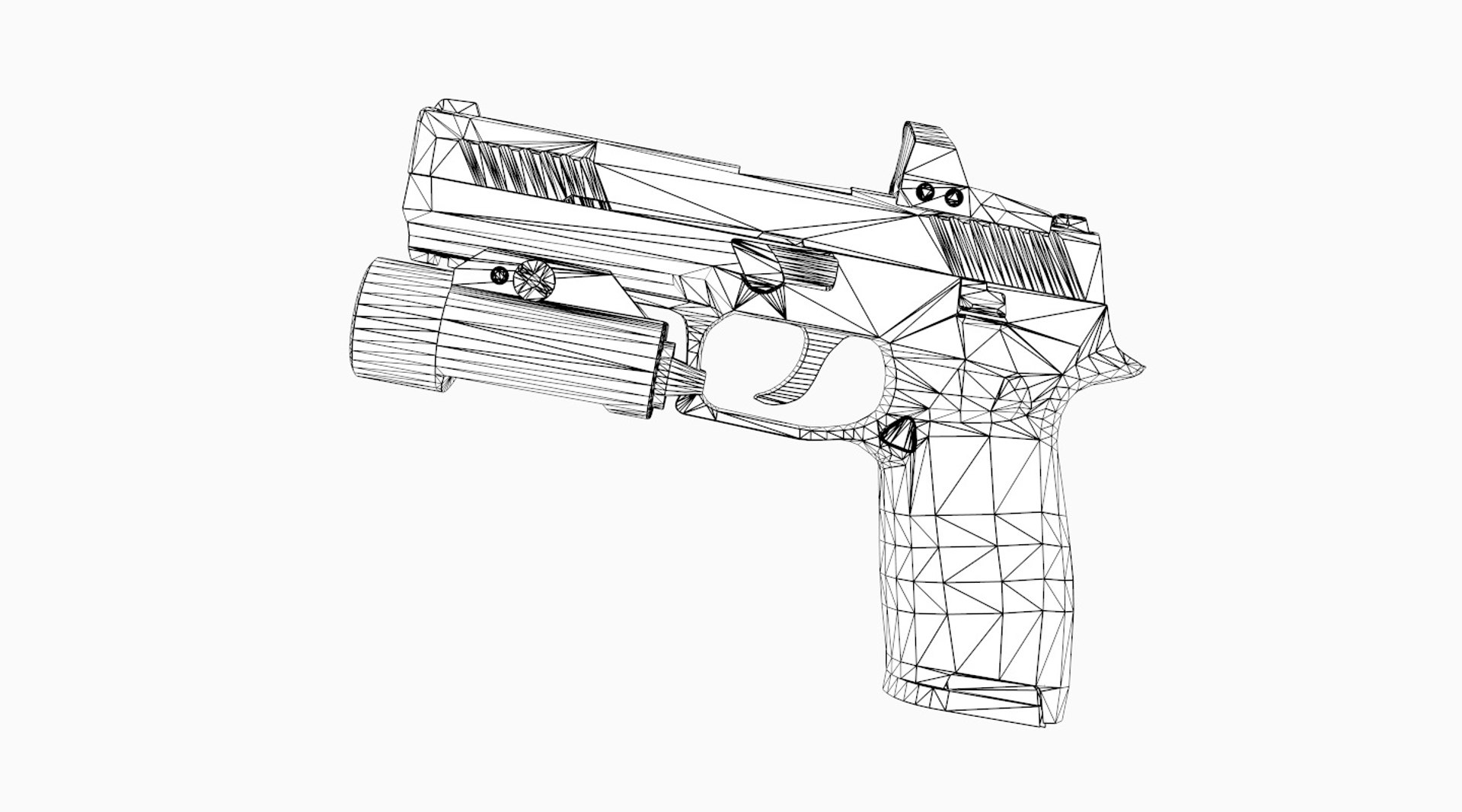 3D model sig sauer p320 pistol - TurboSquid 1202435