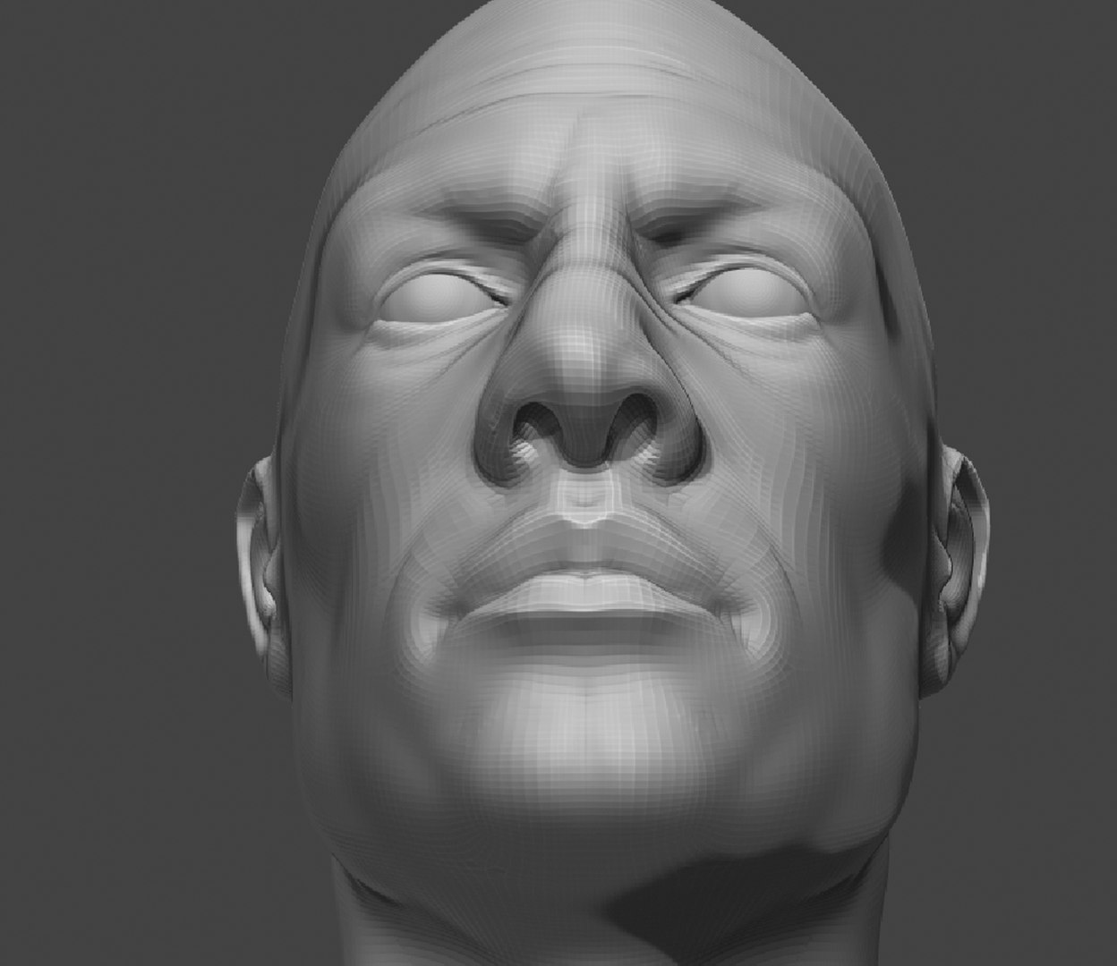 3D Male Head Realistic Model - TurboSquid 1680584