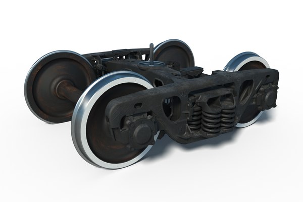 3d train connector model