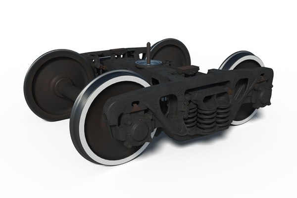 3d train connector model