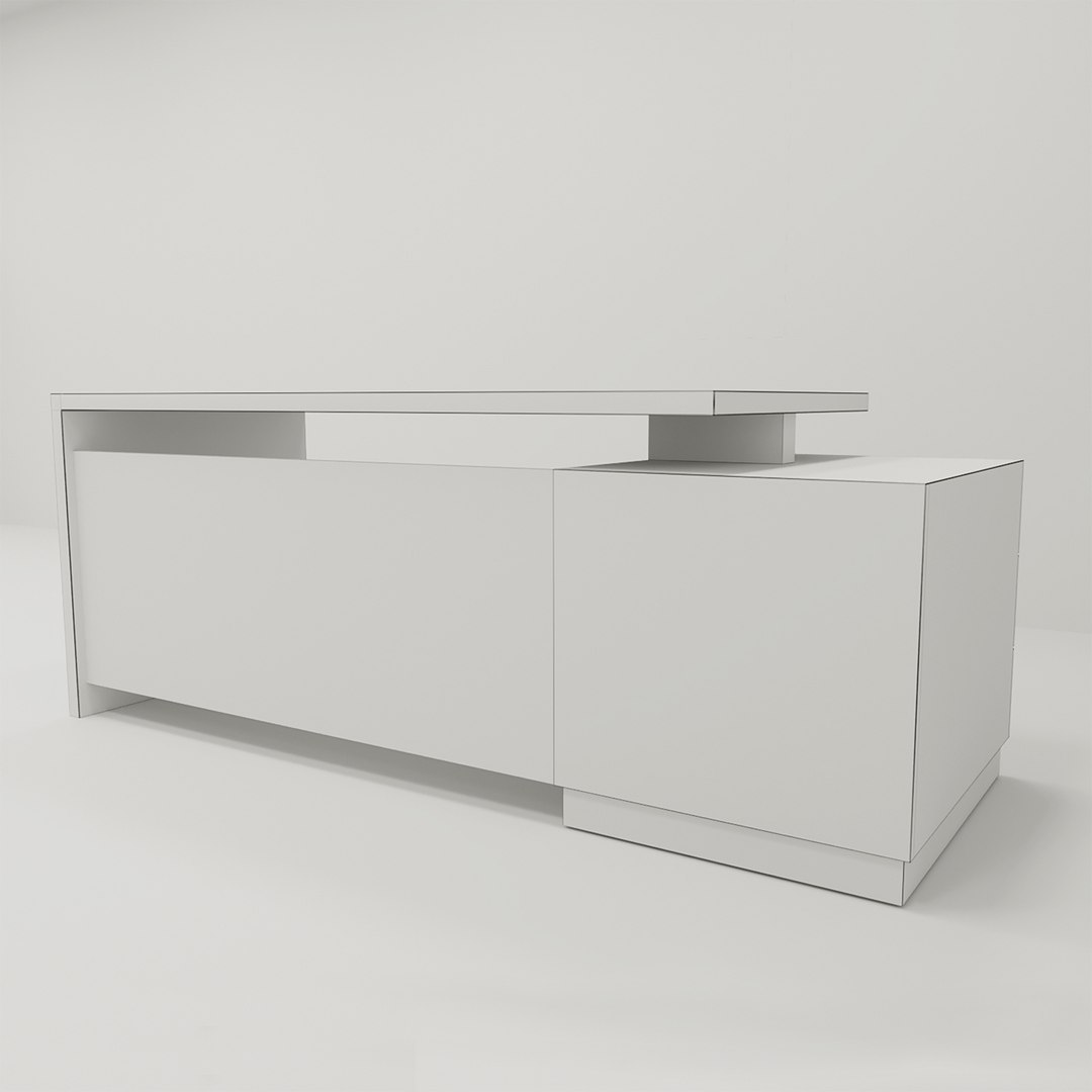 3D Model Office Table - TurboSquid 1837595