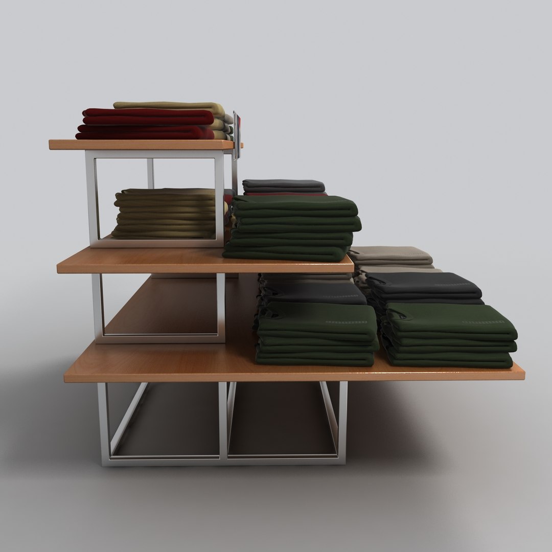 Sweater Table 3d 3ds