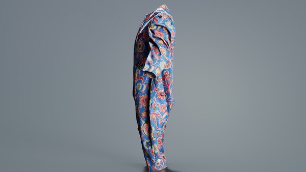 modelo 3d Disfraz de payaso azul remasterizado - TurboSquid 2359997