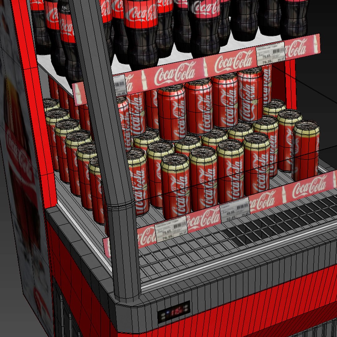 3D Showcase 018 Coca-cola Cola Model - TurboSquid 1517262