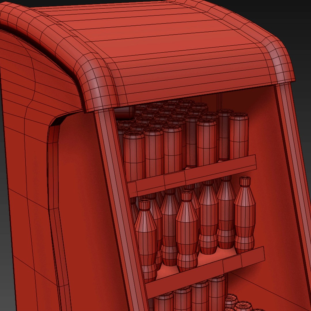 3D Showcase 018 Coca-cola Cola Model - TurboSquid 1517262