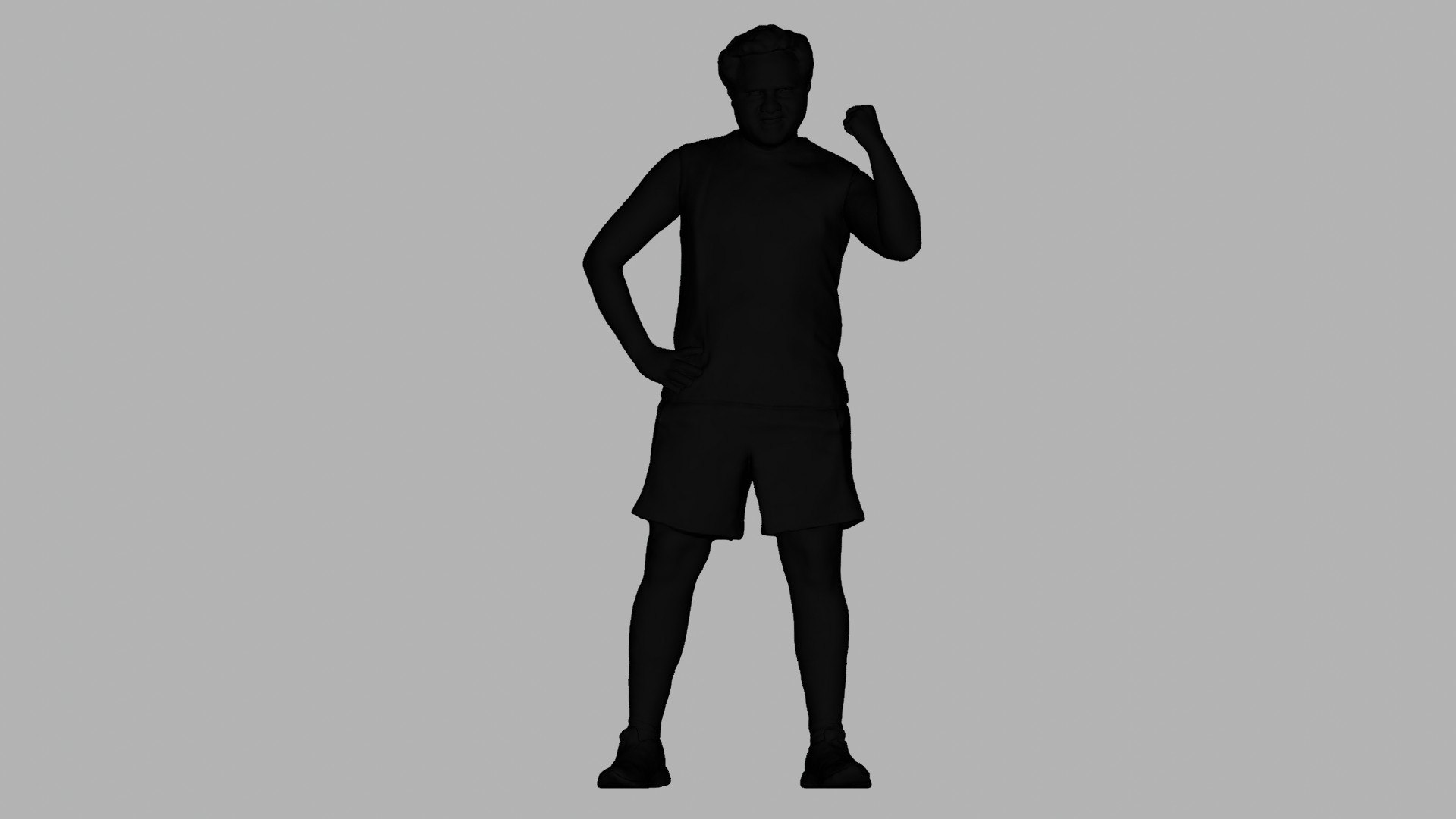 Kabaddi Player Winning Pose model - TurboSquid 2028457