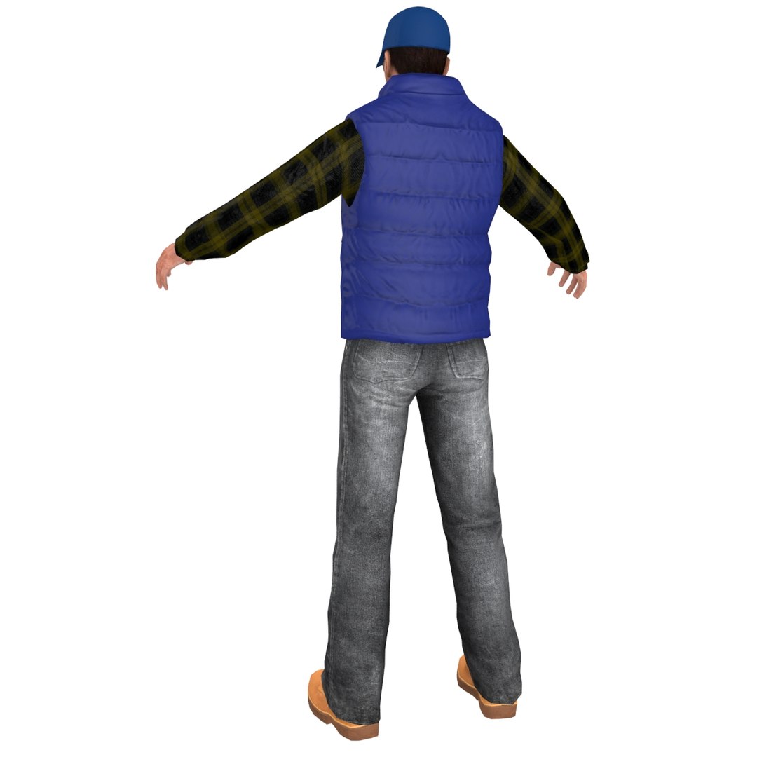 Truck Driver 3D Model - TurboSquid 1352863