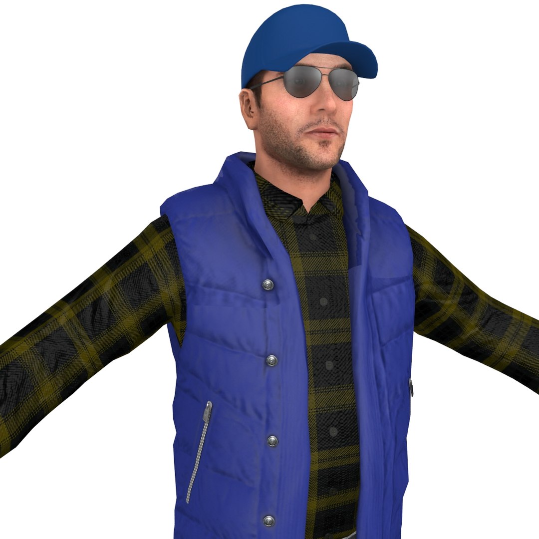 Truck Driver 3D Model - TurboSquid 1352863