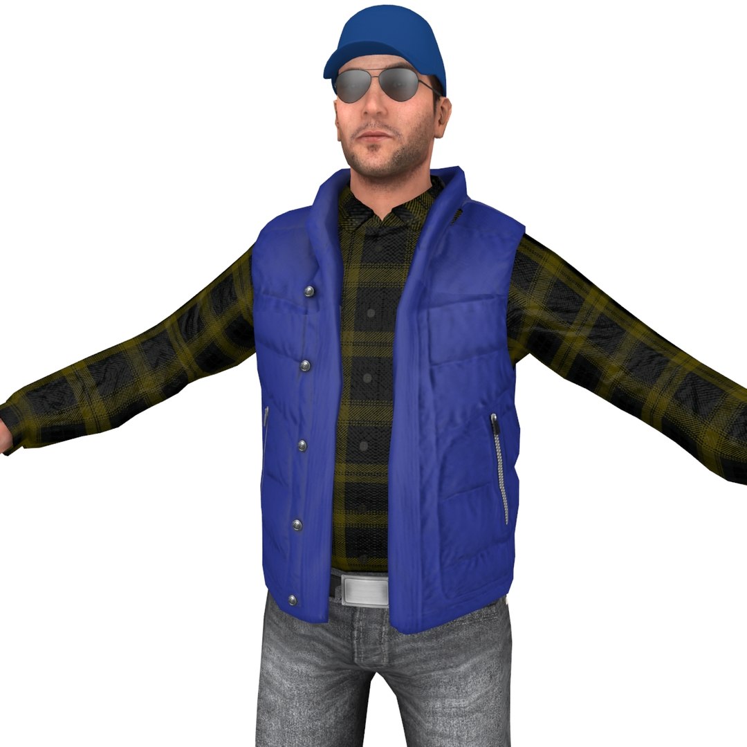 Truck Driver 3D Model - TurboSquid 1352863