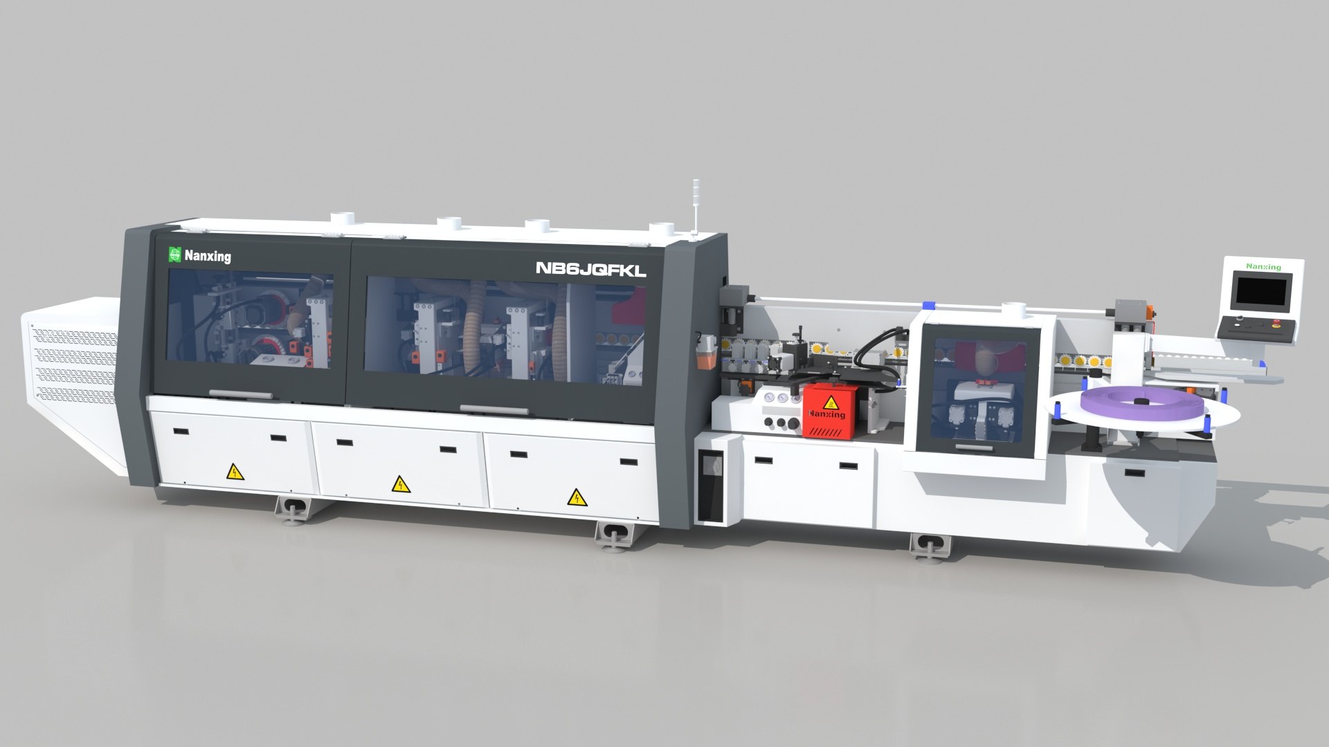 Automatic Edge Banding Machine 3D Model - TurboSquid 2277554