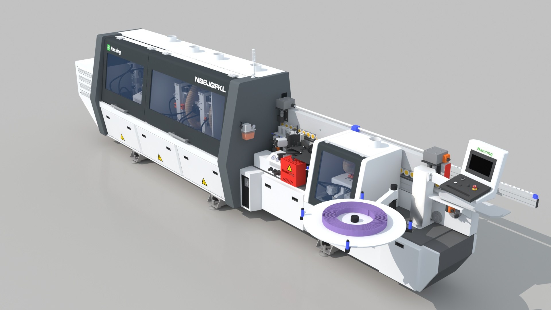 Automatic Edge Banding Machine 3D Model - TurboSquid 2277554