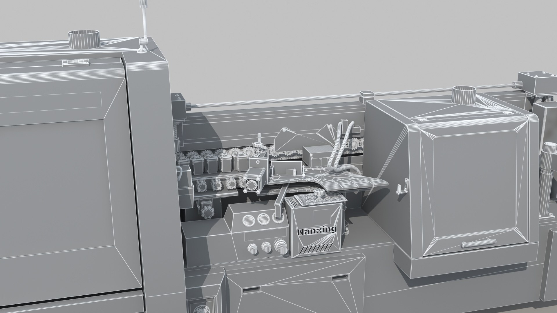 Automatic Edge Banding Machine 3D Model - TurboSquid 2277554