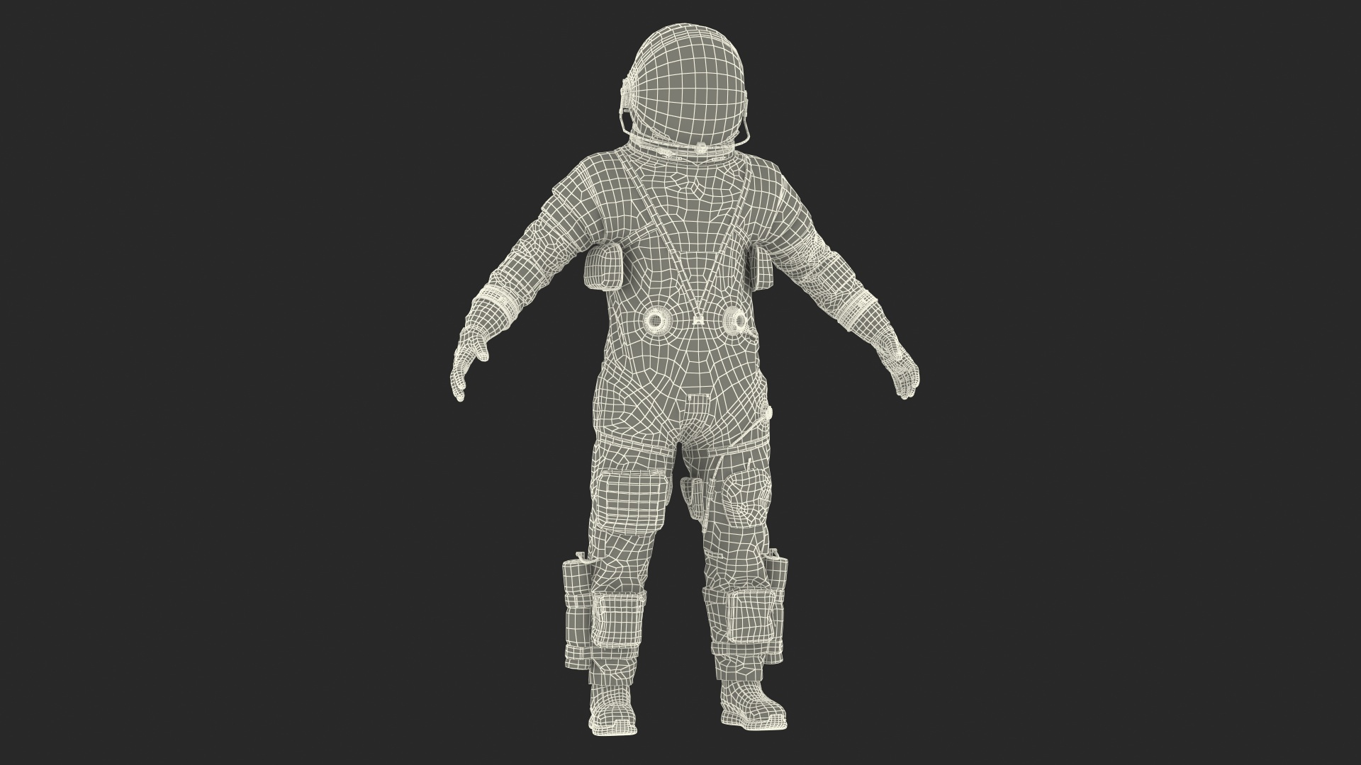Nasa ocss astronaut spacesuit 3D model - TurboSquid 1611305