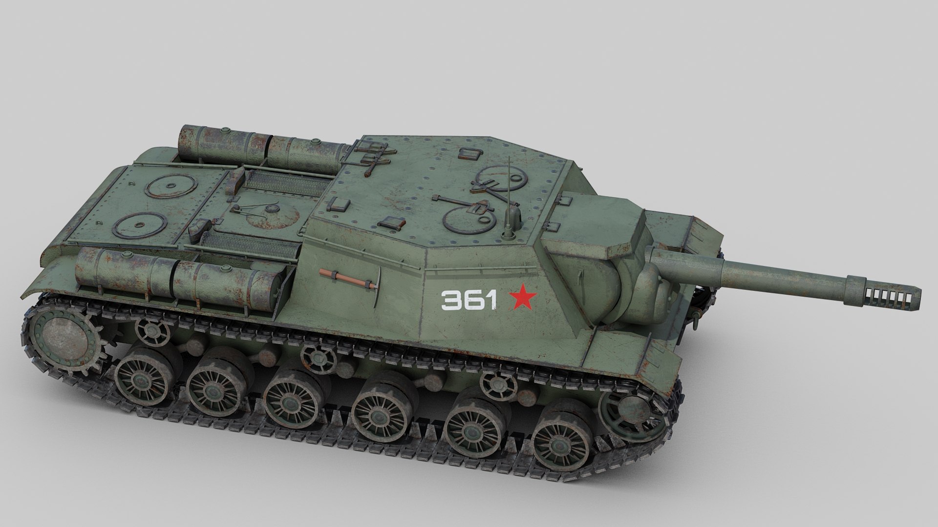 Ww2 Su 152 3D Model - TurboSquid 1525787