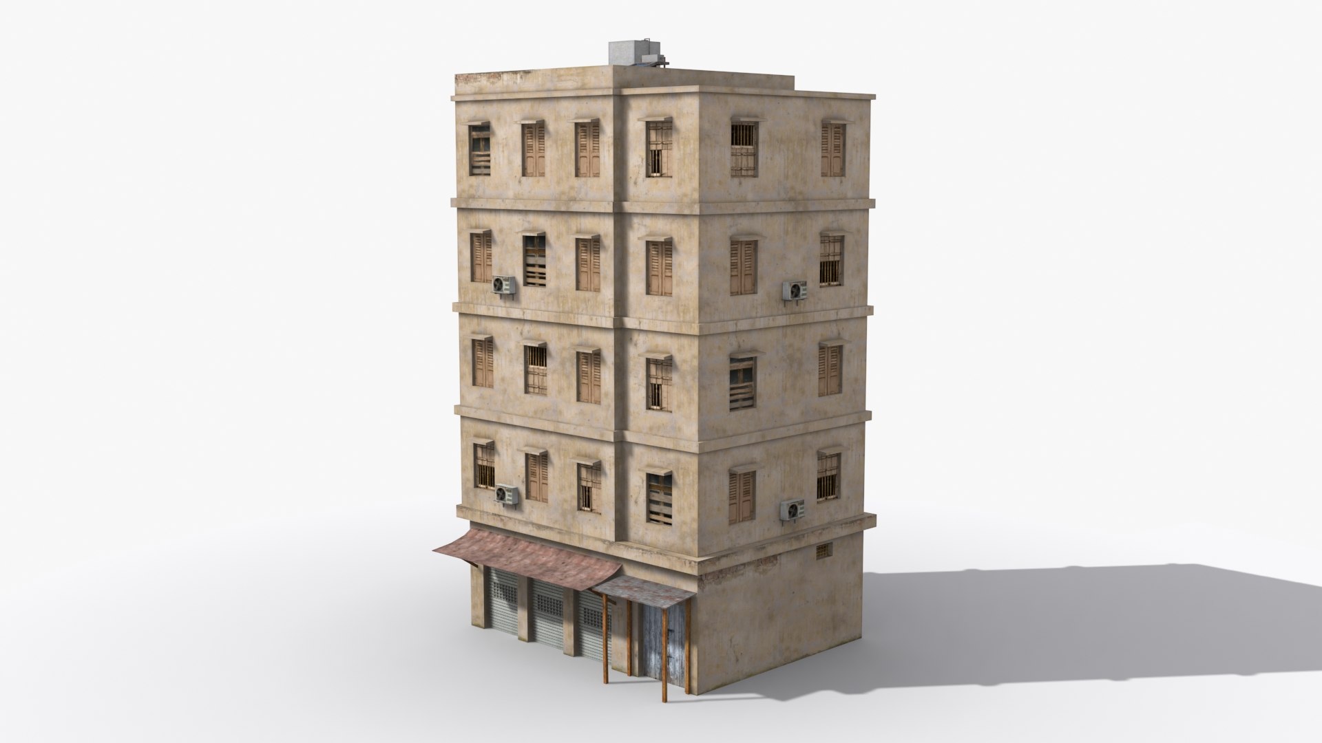 3D Arab Middle East Building X18 - TurboSquid 1902047