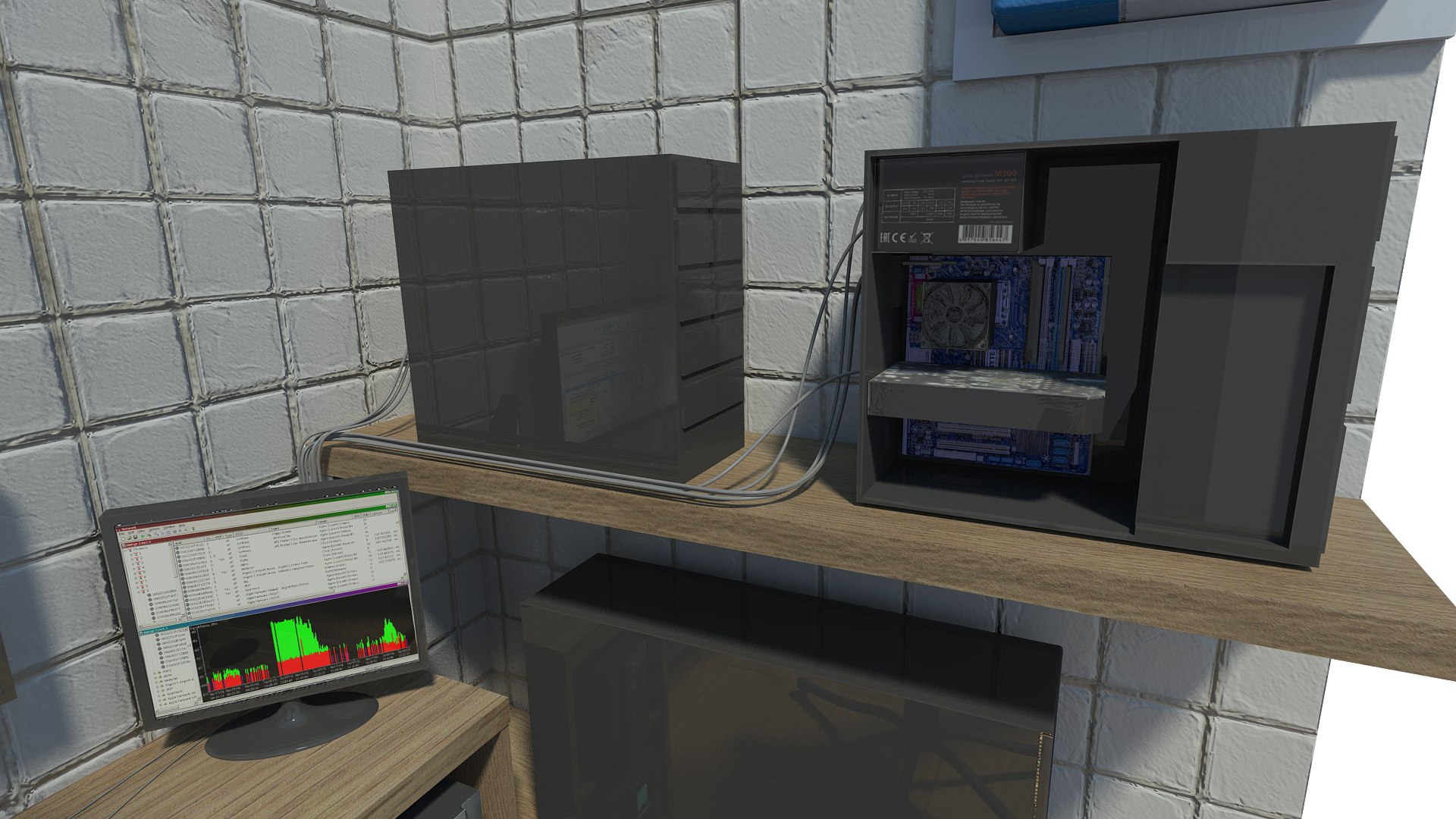 3D Computer Room - TurboSquid 1846751