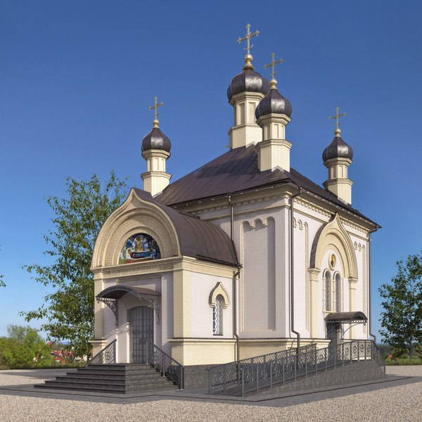 Russian Orthodox Church 3D Models for Download | TurboSquid