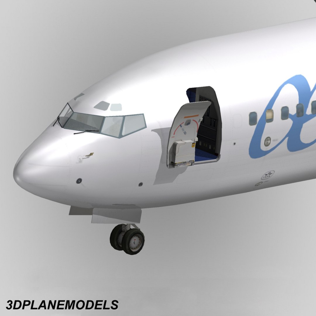 3d Model Of B737-800 Air Aircraft 737