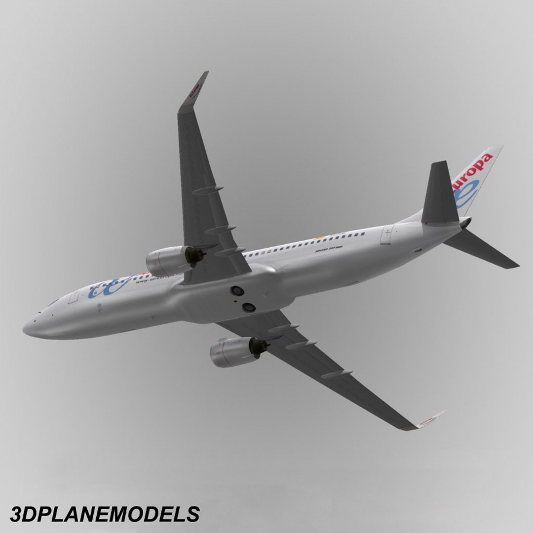 3d Model Of B737-800 Air Aircraft 737