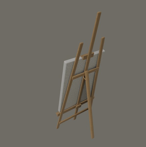 3D easel art - TurboSquid 1664677