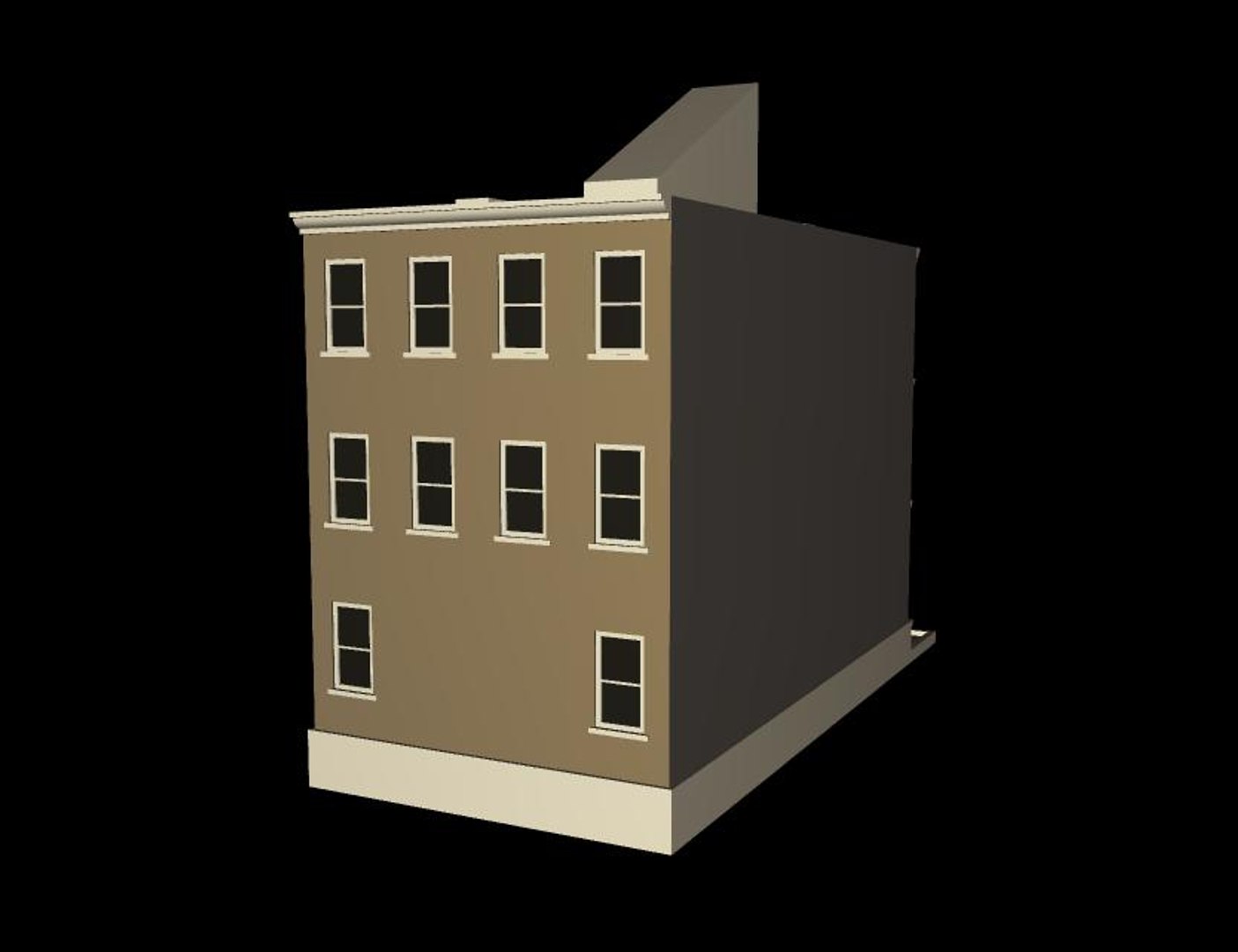 Free Building 3d Model