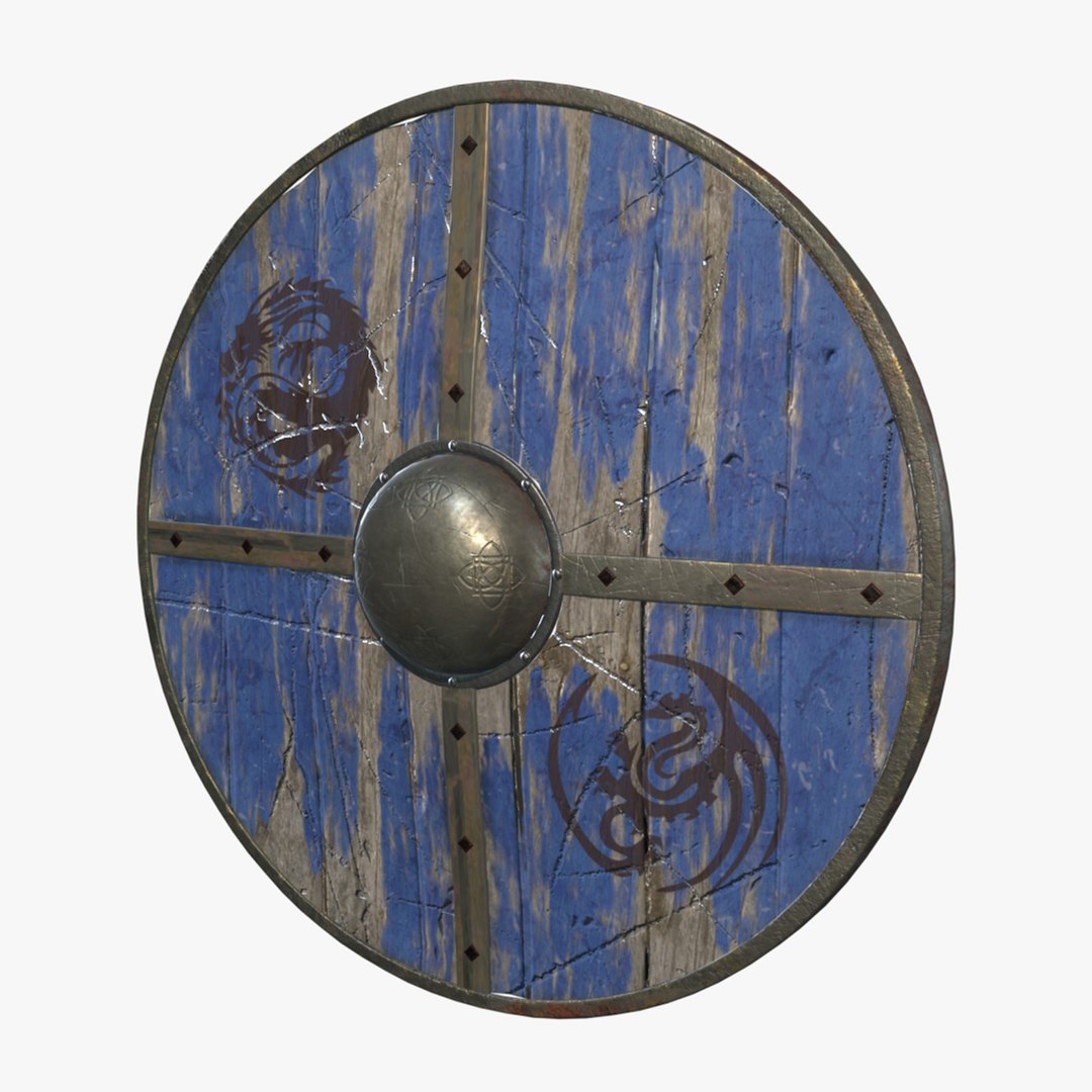 Viking Shield 3D Model - TurboSquid 2004818