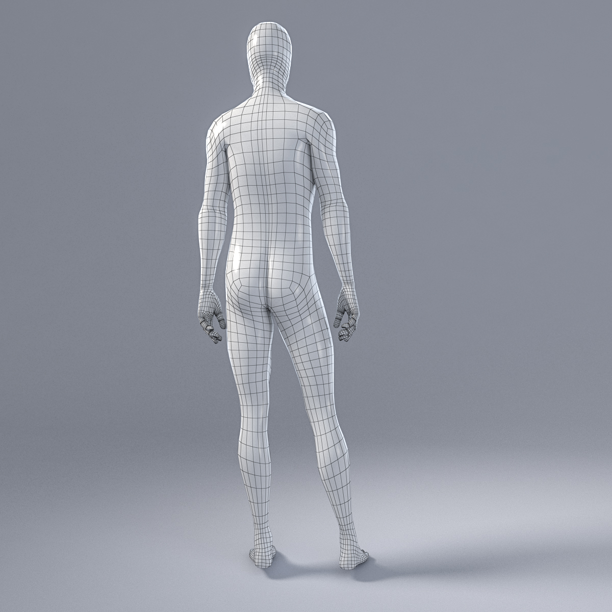 3d male mannequin