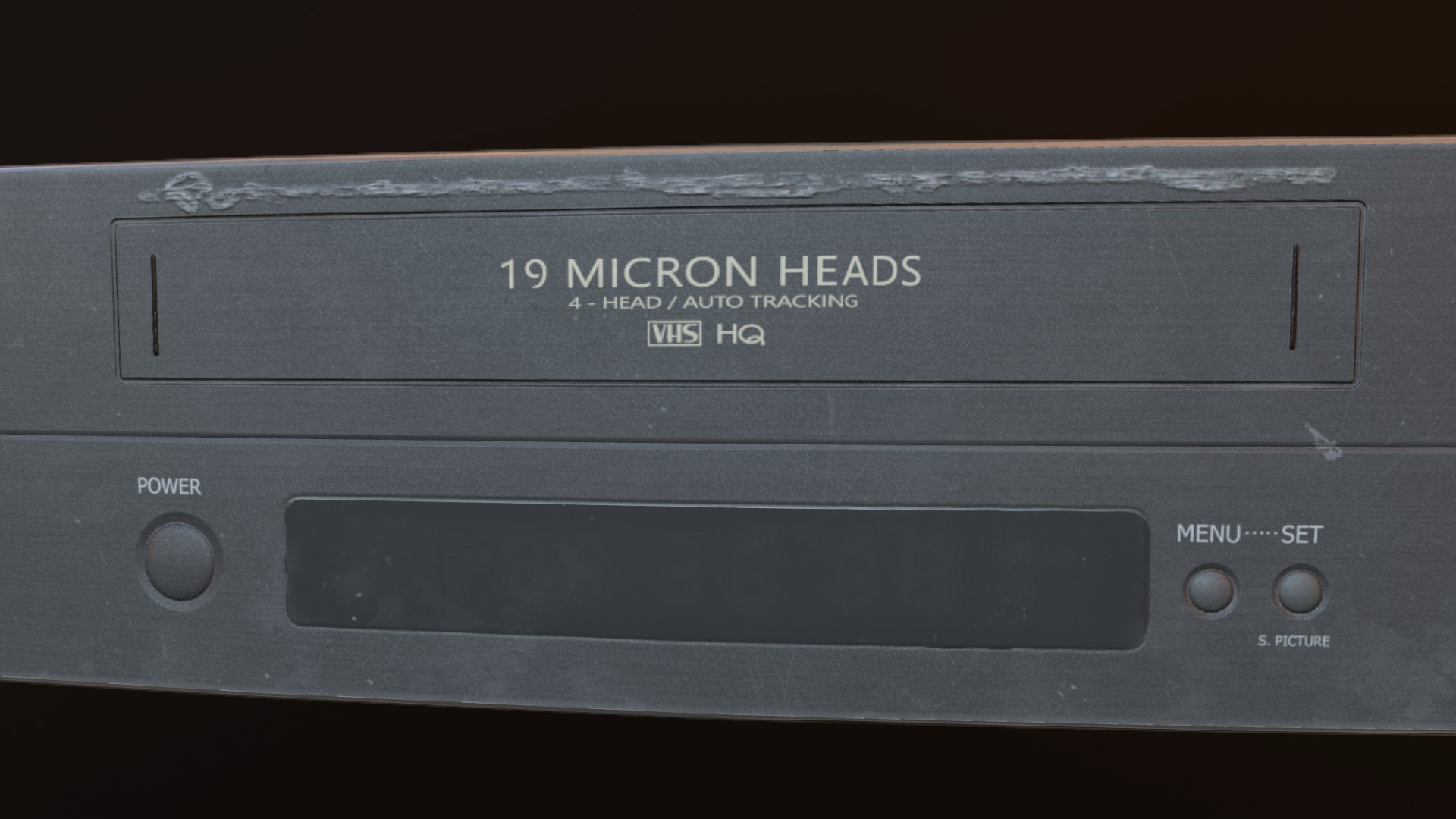 3D SHARP VHS Player Model - TurboSquid 1901071