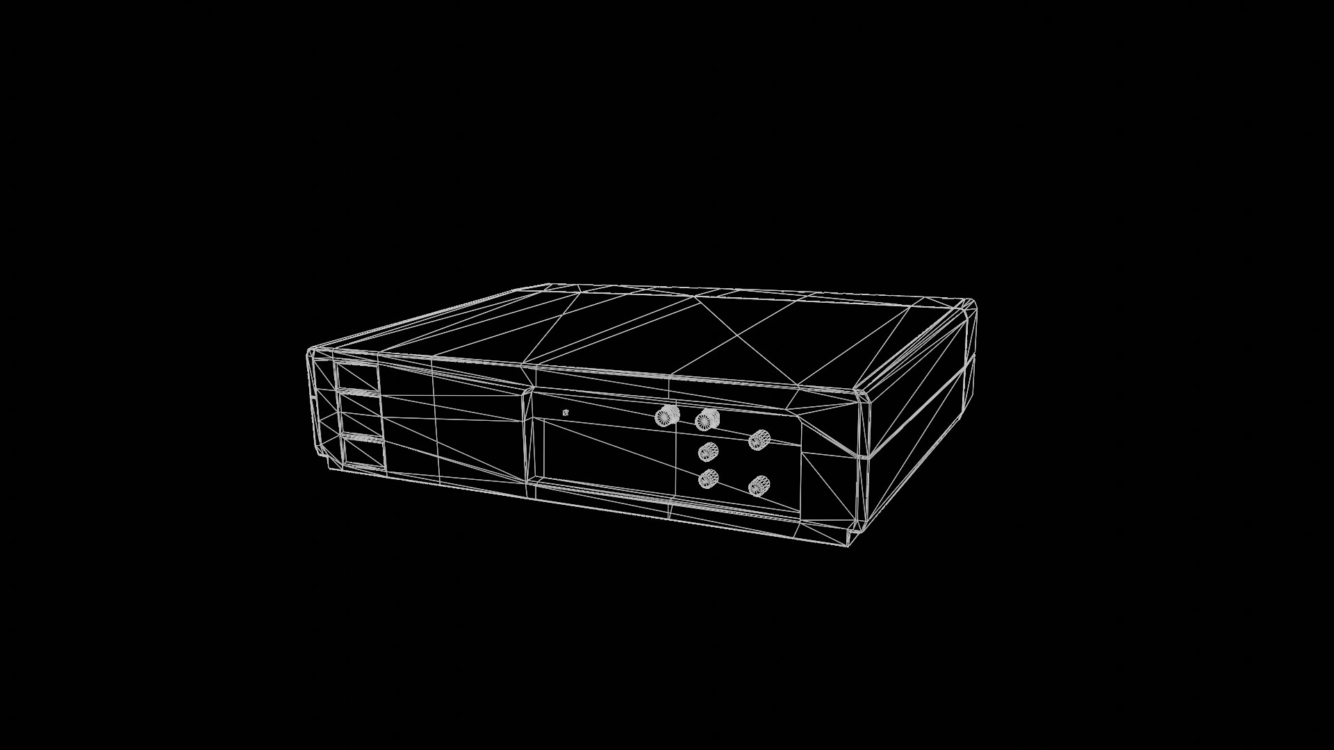 3D SHARP VHS Player Model - TurboSquid 1901071