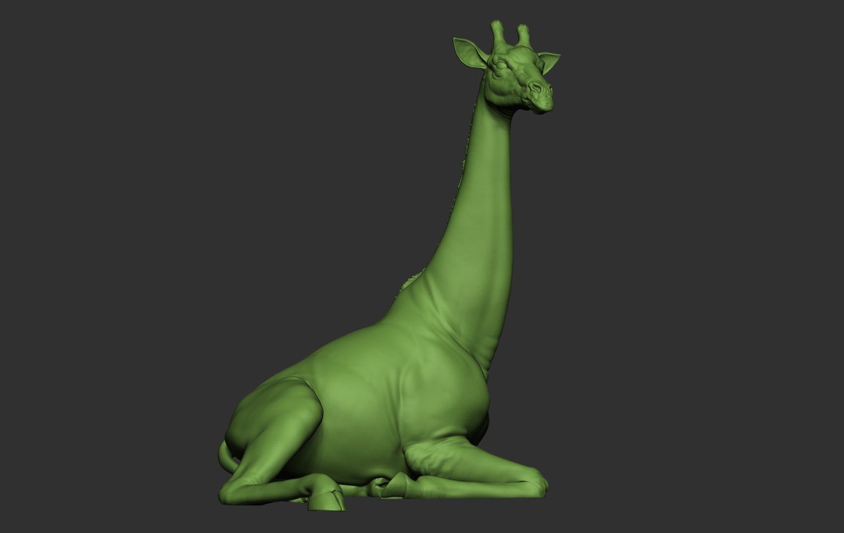 Giraffe Pack Sculpture 3D - TurboSquid 2368072