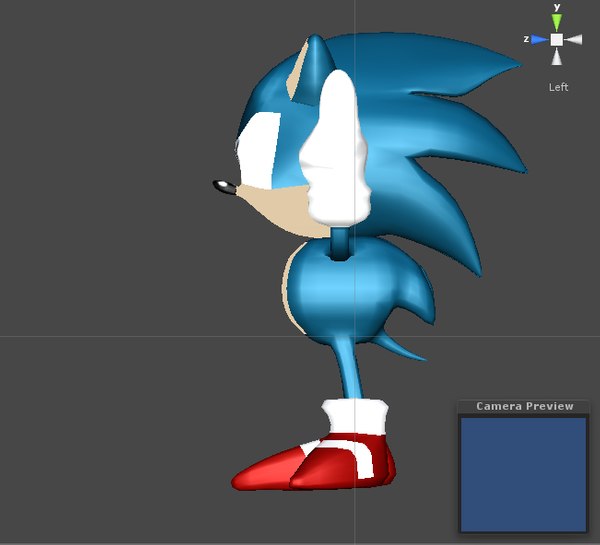 modelo 3d erizo Sonic - TurboSquid 1301674