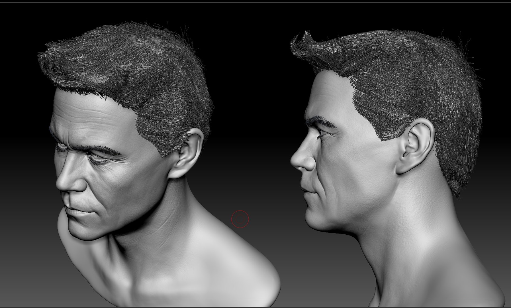 Man Head Model - TurboSquid 1548908