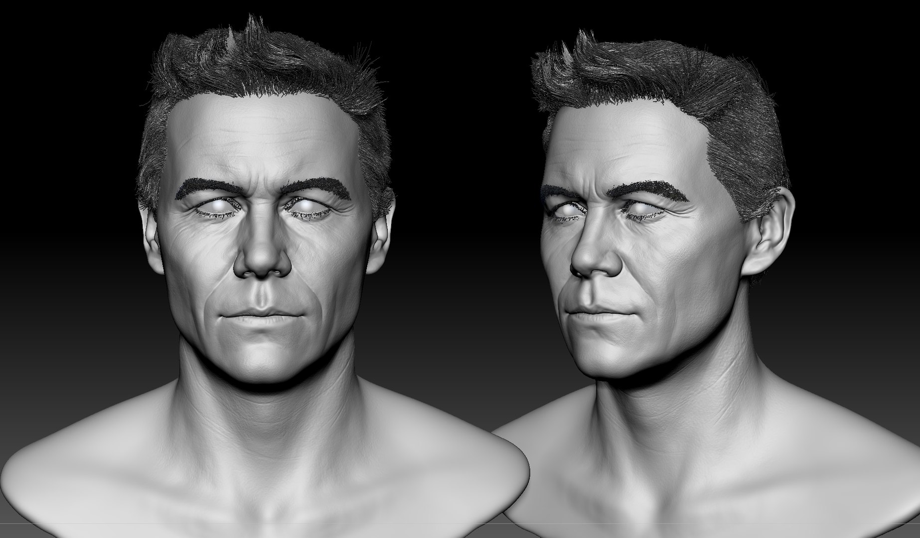 Man Head Model - TurboSquid 1548908