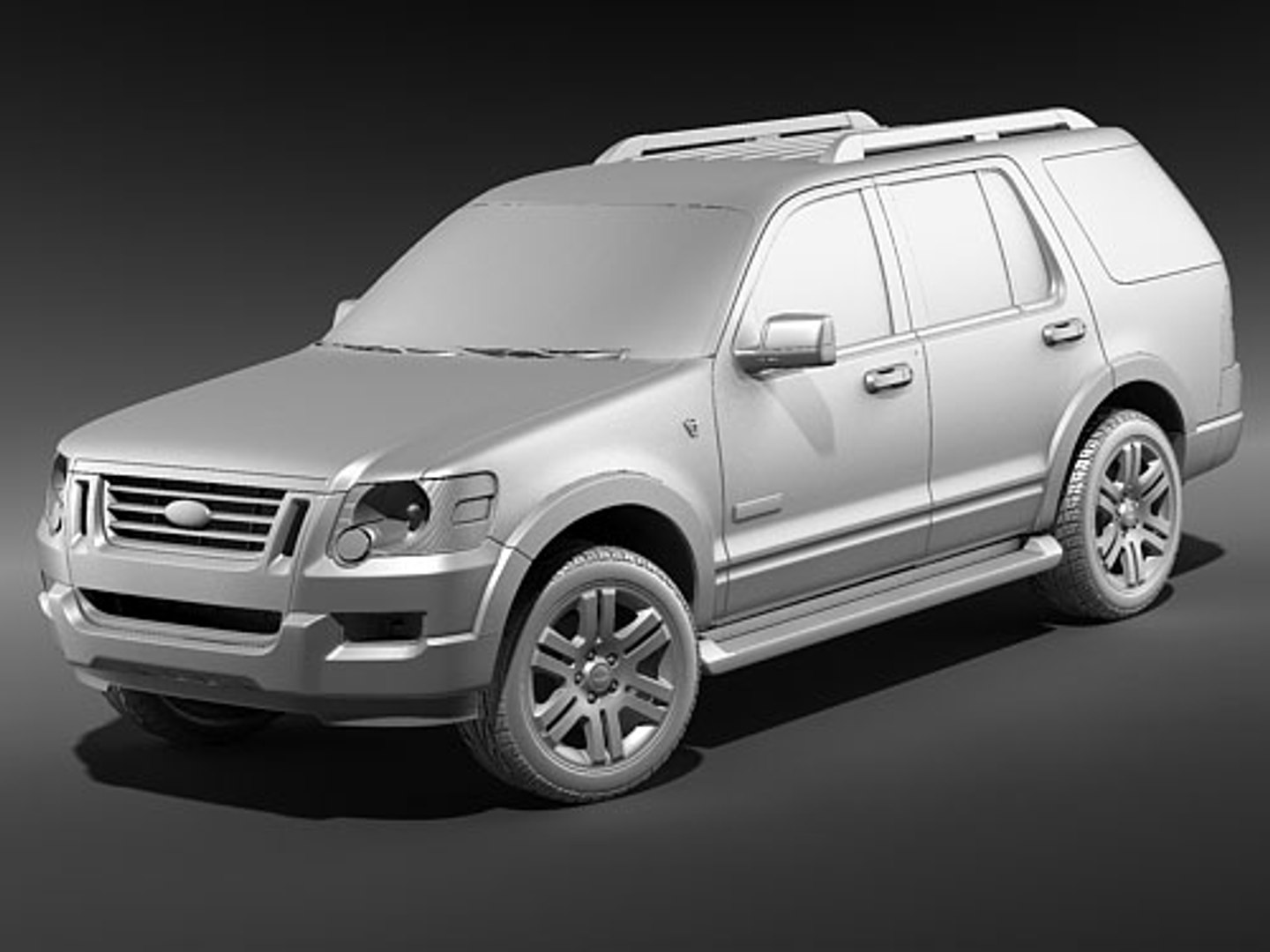 Explorer 2008 3d Model