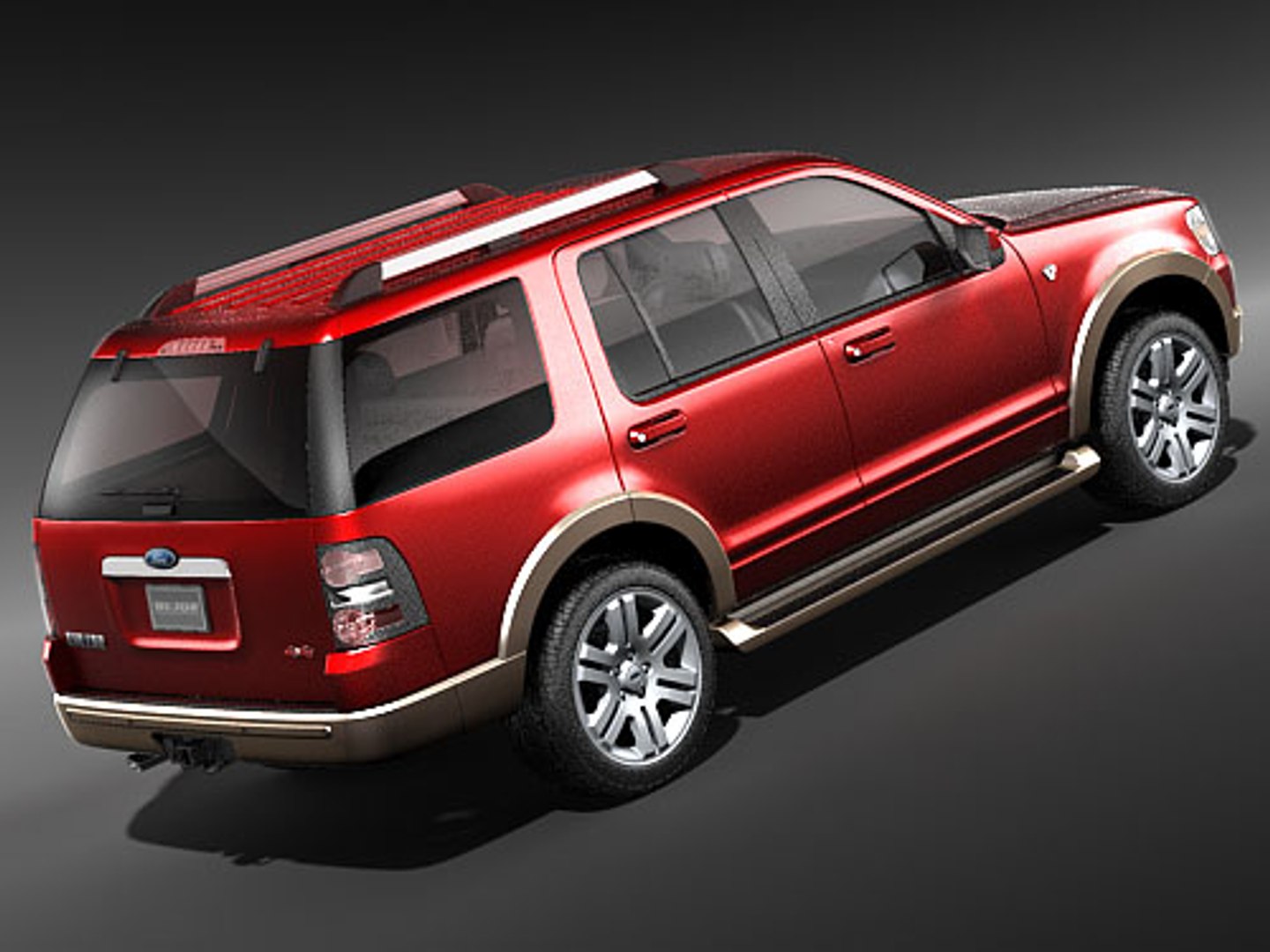 Explorer 2008 3d Model