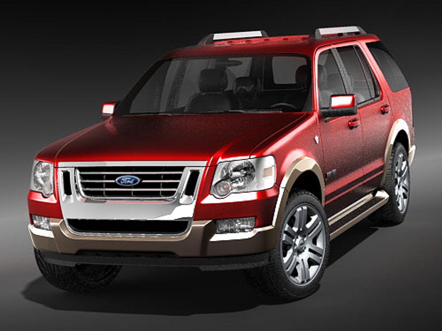 Explorer 2008 3d Model