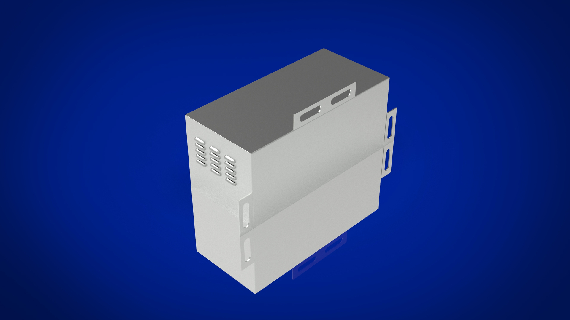 3D Metal Battery Box - TurboSquid 1755352