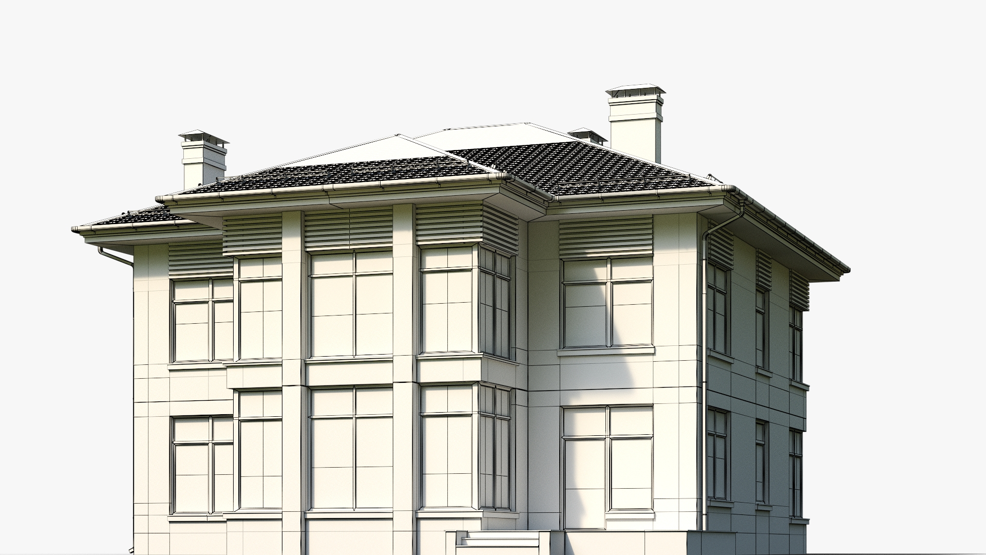 Residential House 29 3D model - TurboSquid 2103868