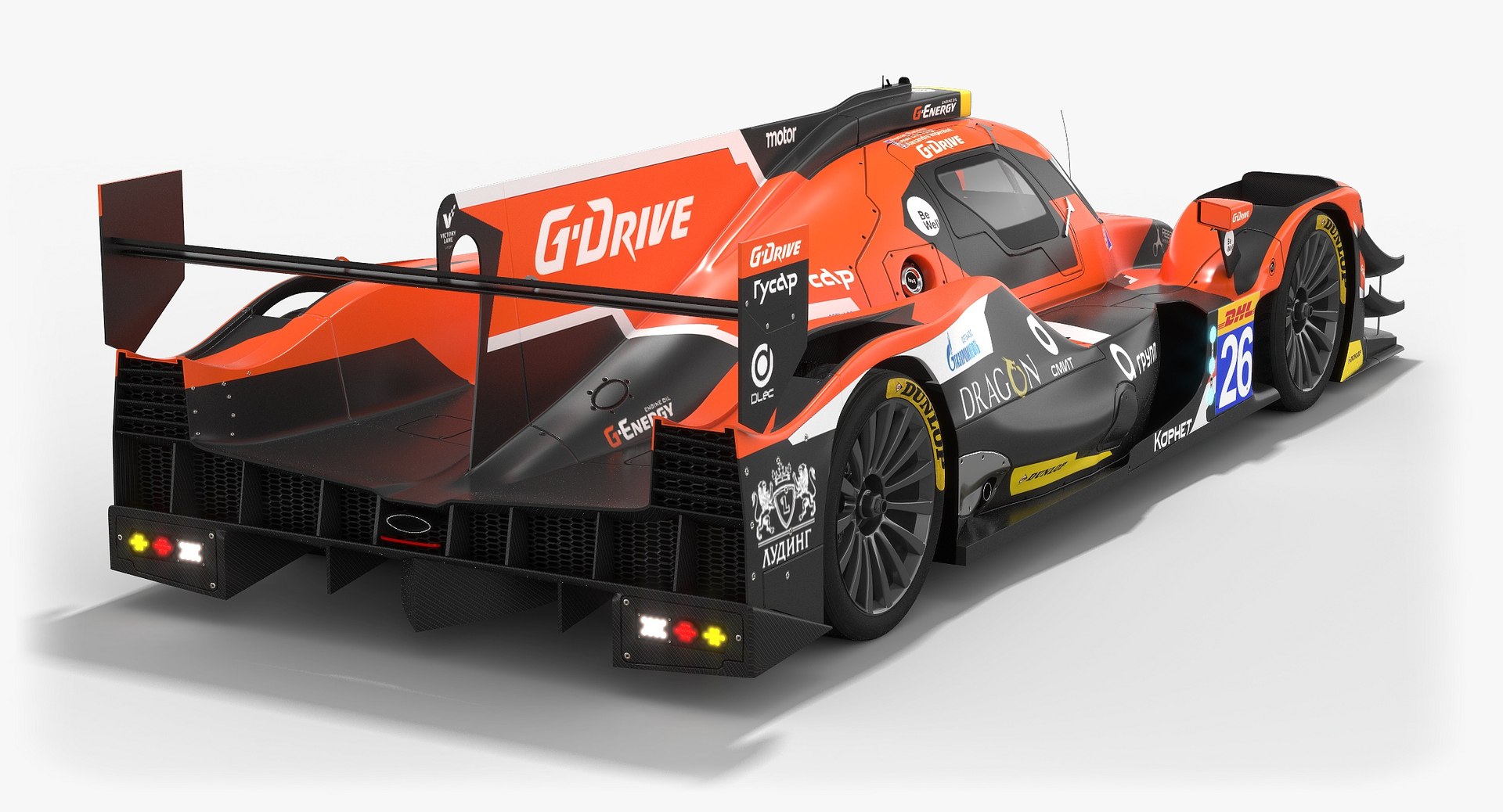 3D pack wec lmp2 2018 - TurboSquid 1299946