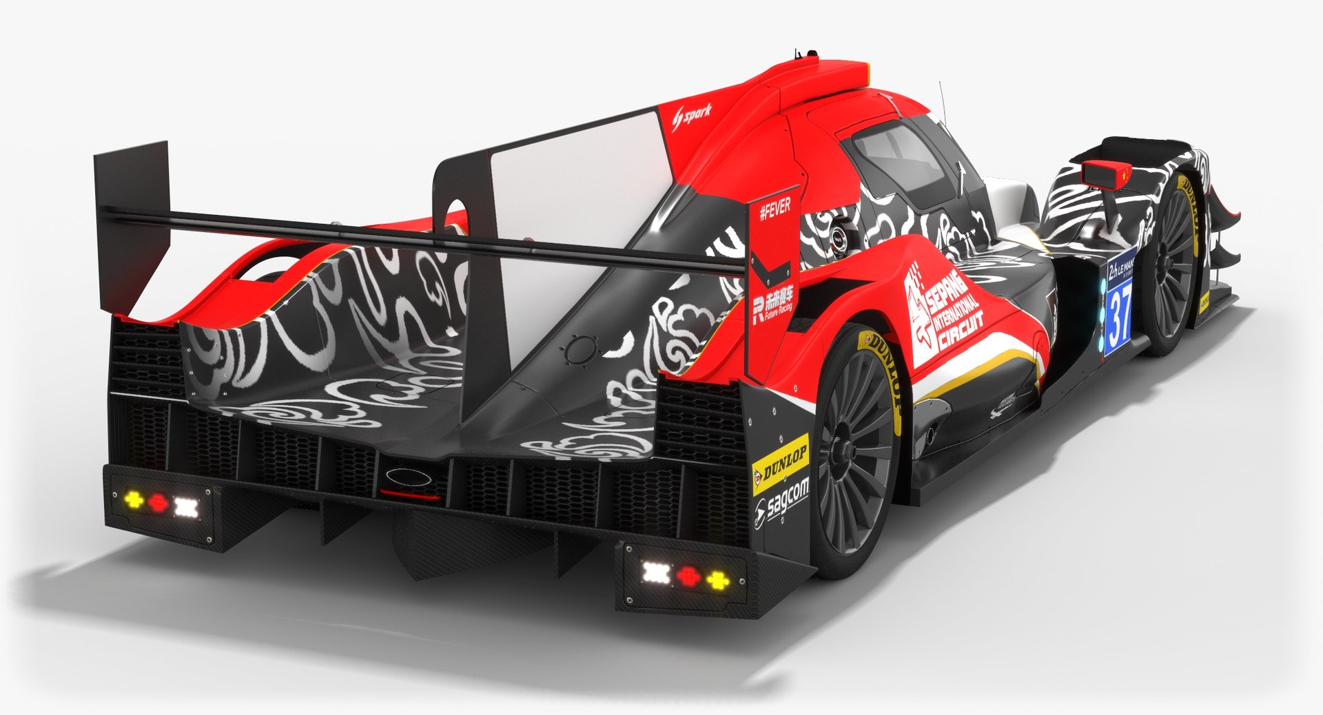 3D pack wec lmp2 2018 - TurboSquid 1299946