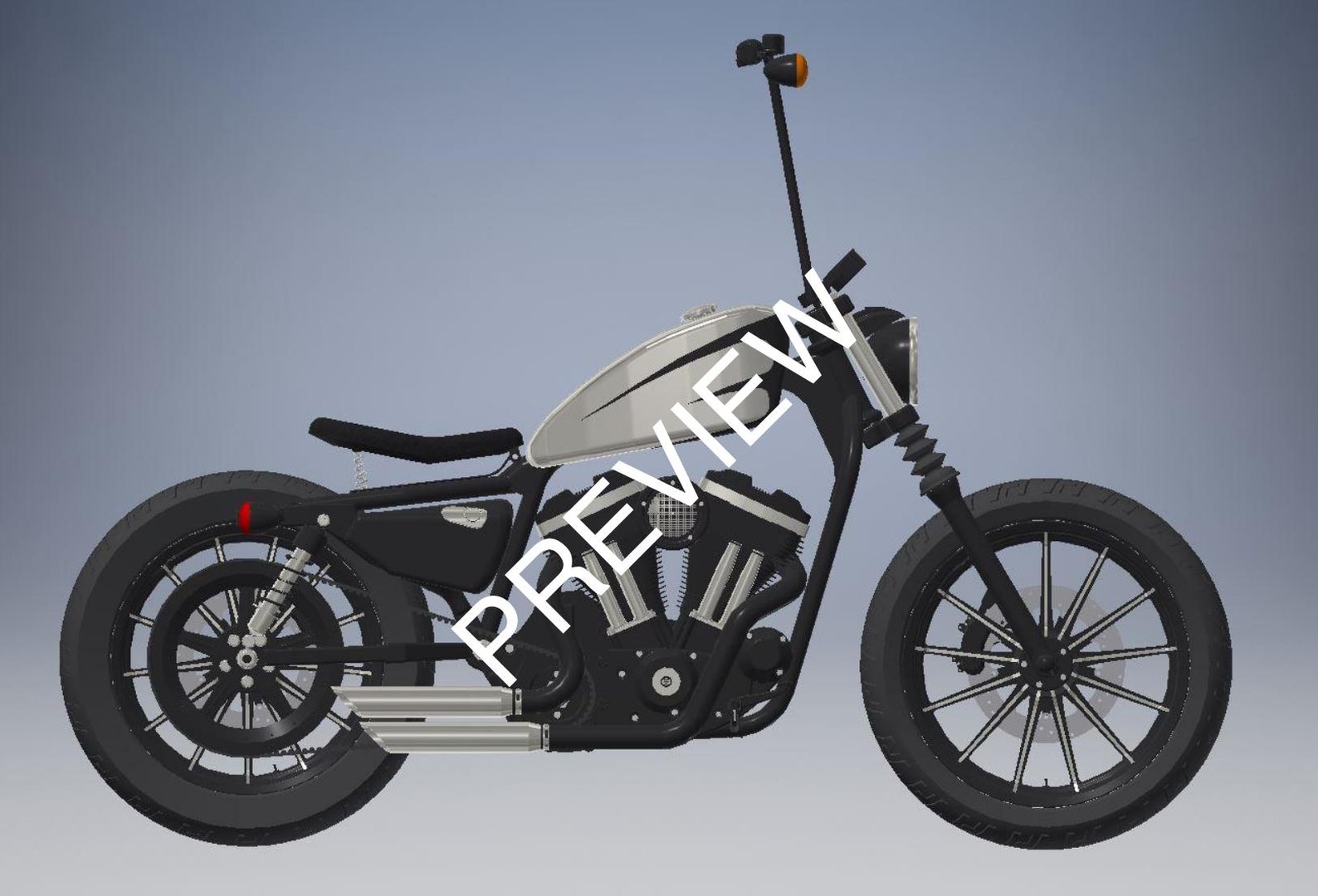 3D model iron 883 - TurboSquid 1163541
