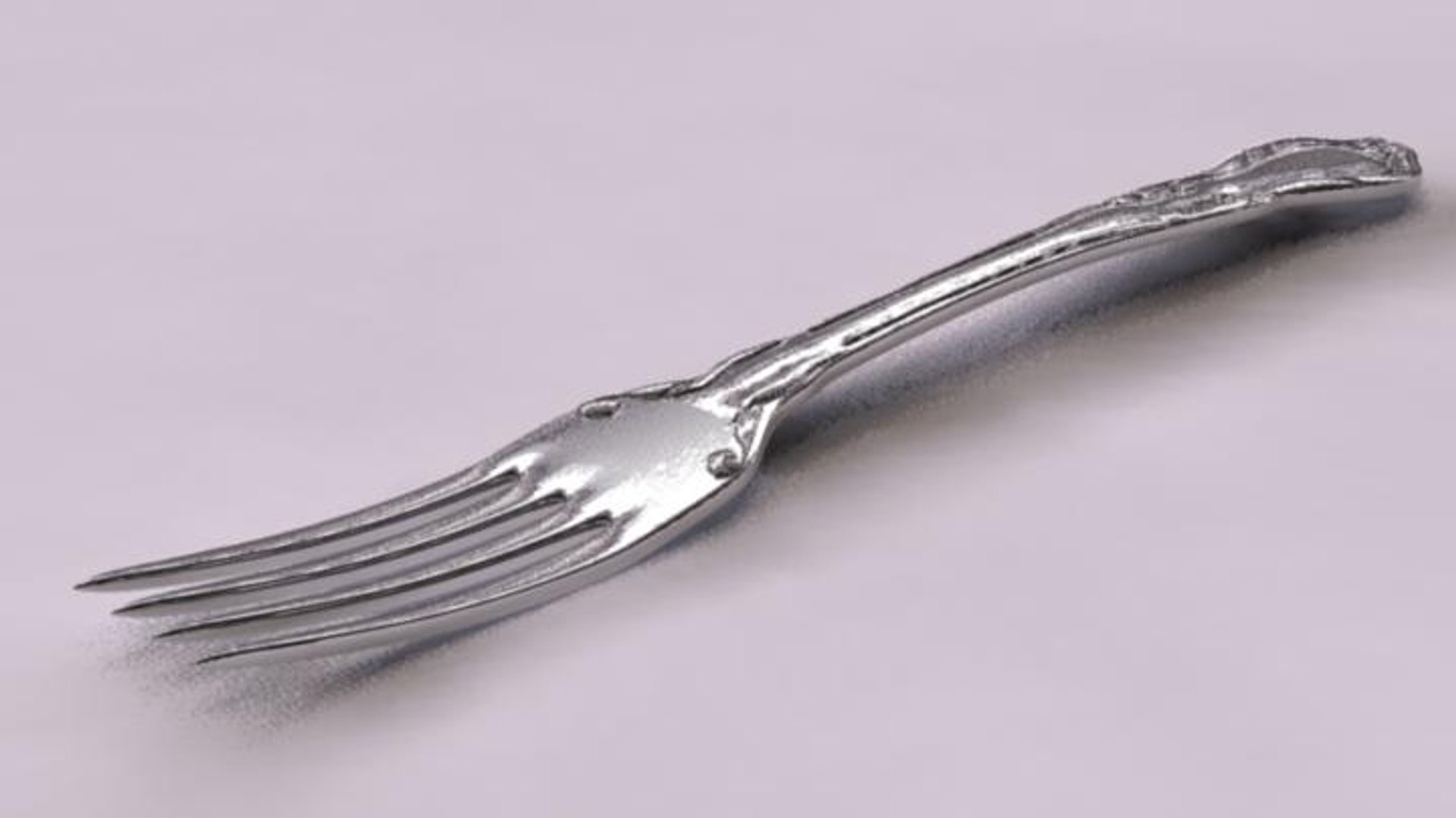 Fork Mia 3d Model