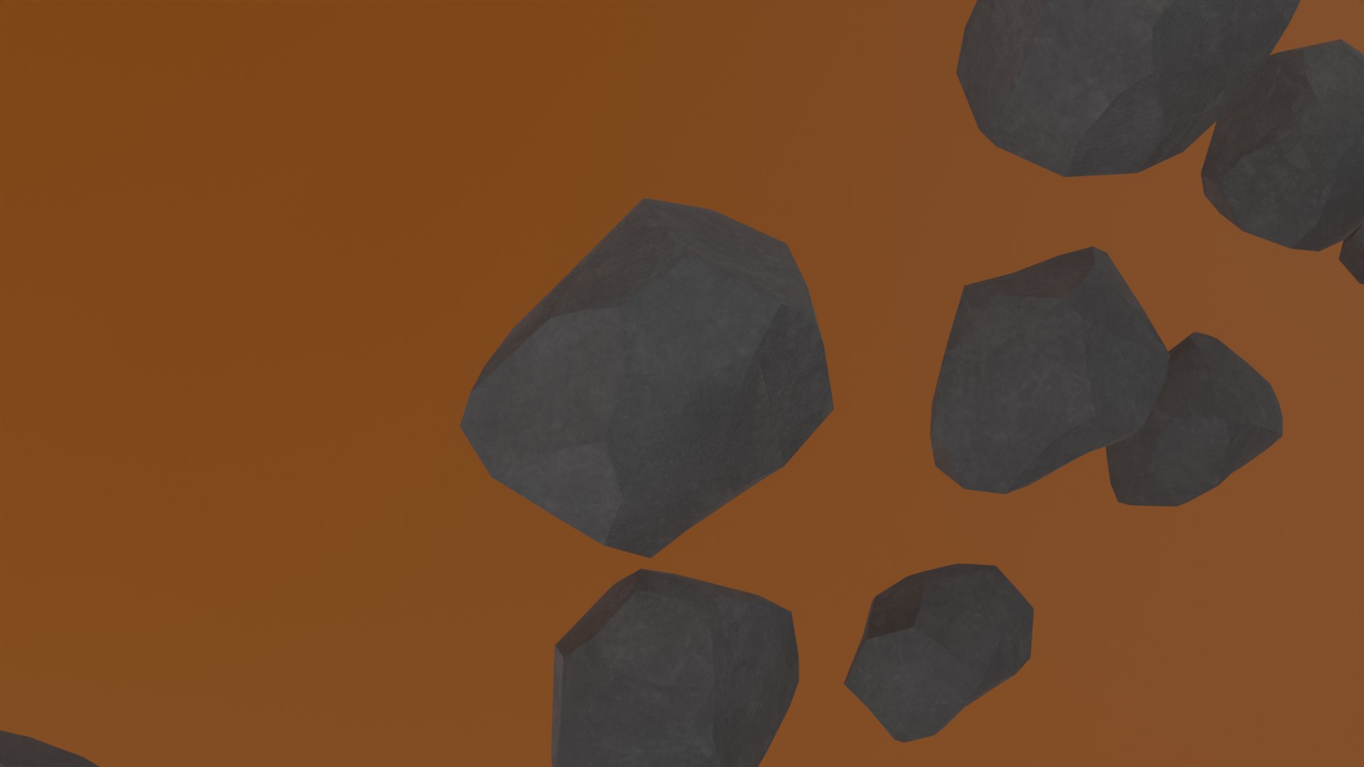 32 stones low-poly 3D model - TurboSquid 1610683