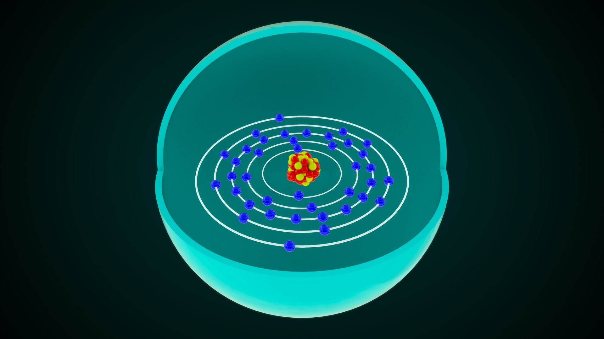 3D Yttrium Chemical Element Model - TurboSquid 2136178