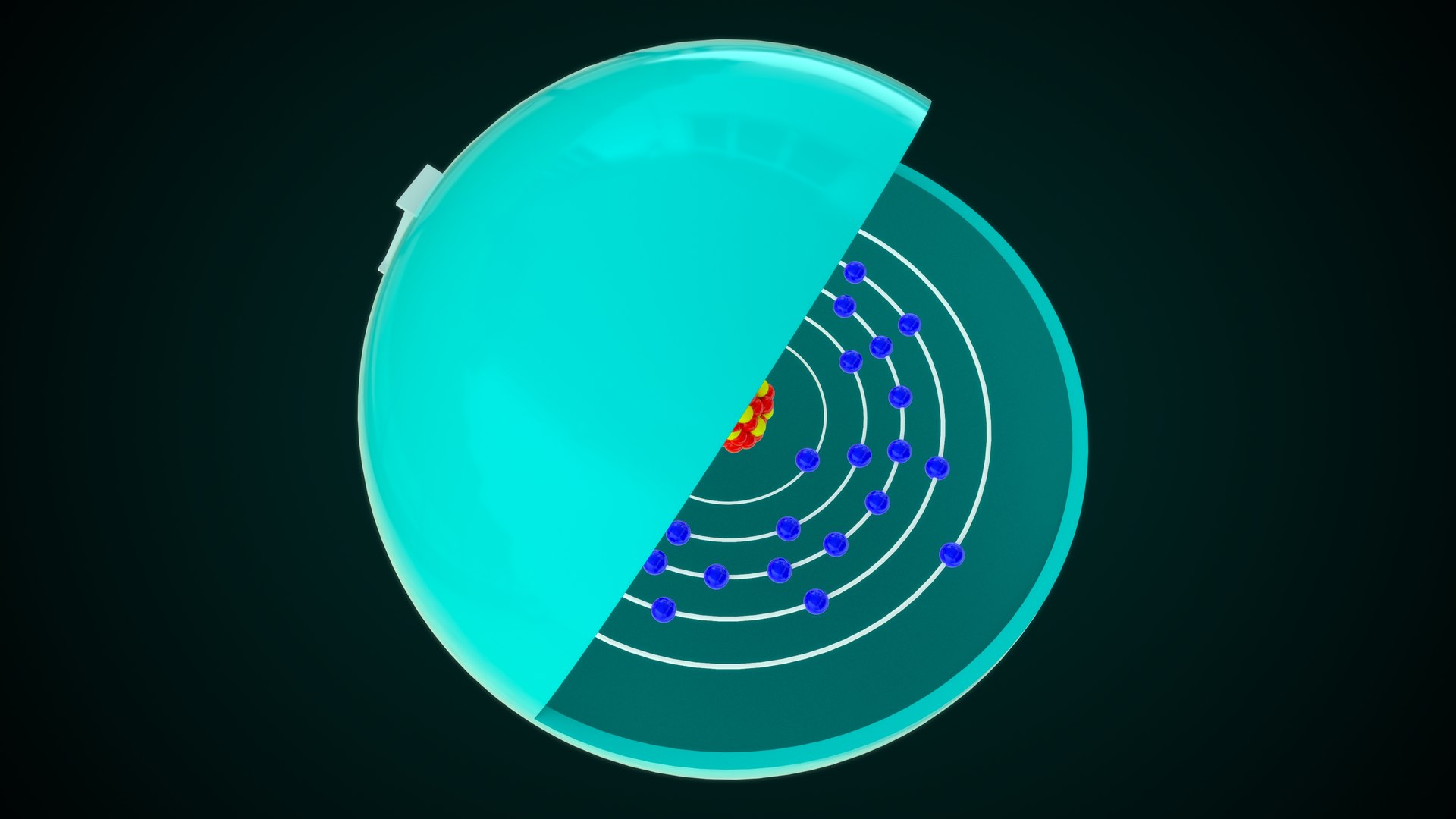 3D Yttrium Chemical Element Model - TurboSquid 2136178