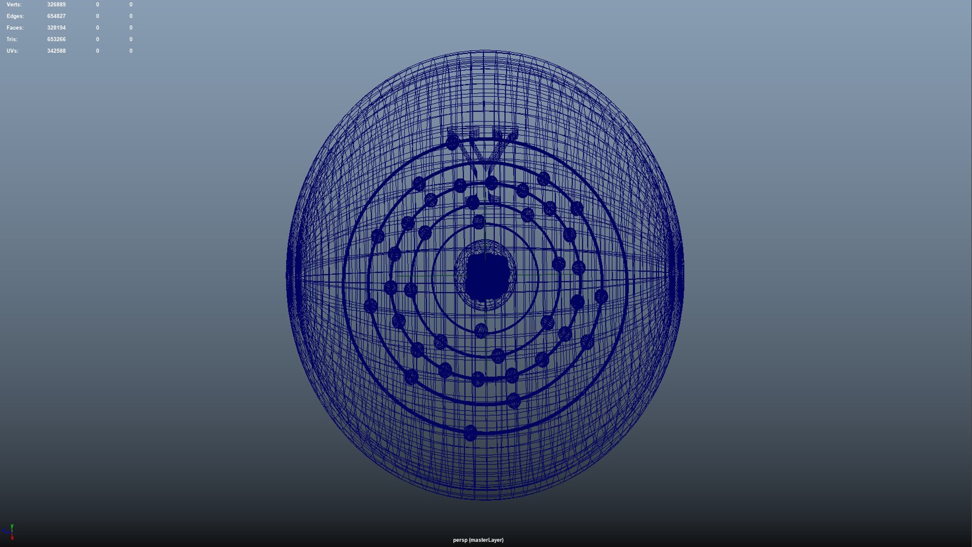 3D Yttrium Chemical Element Model - TurboSquid 2136178